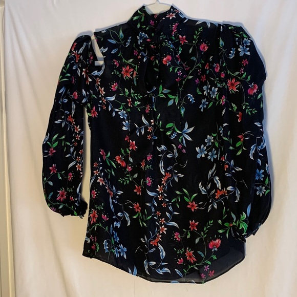 Milly of New York | Tops | Milly Silk Floral Blouse | Poshmark